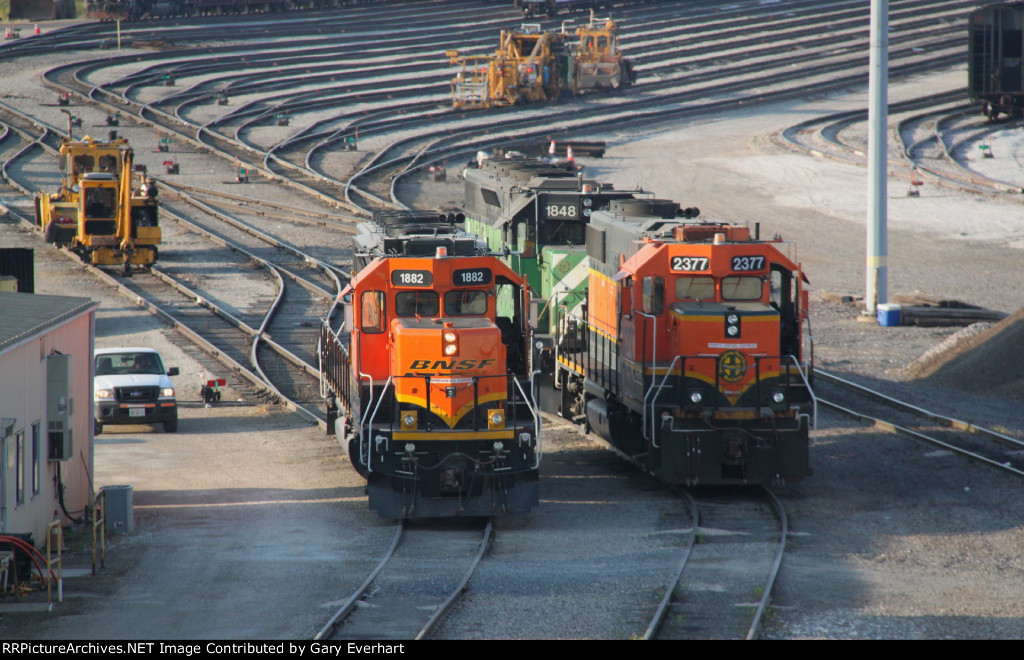 Yard Power - BNSF Galesburg Yard